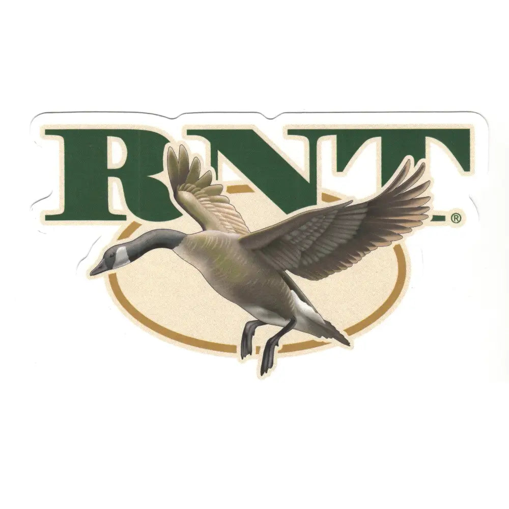 Goose Logo Decal - RNT Calls | High Quality Duck and Goose