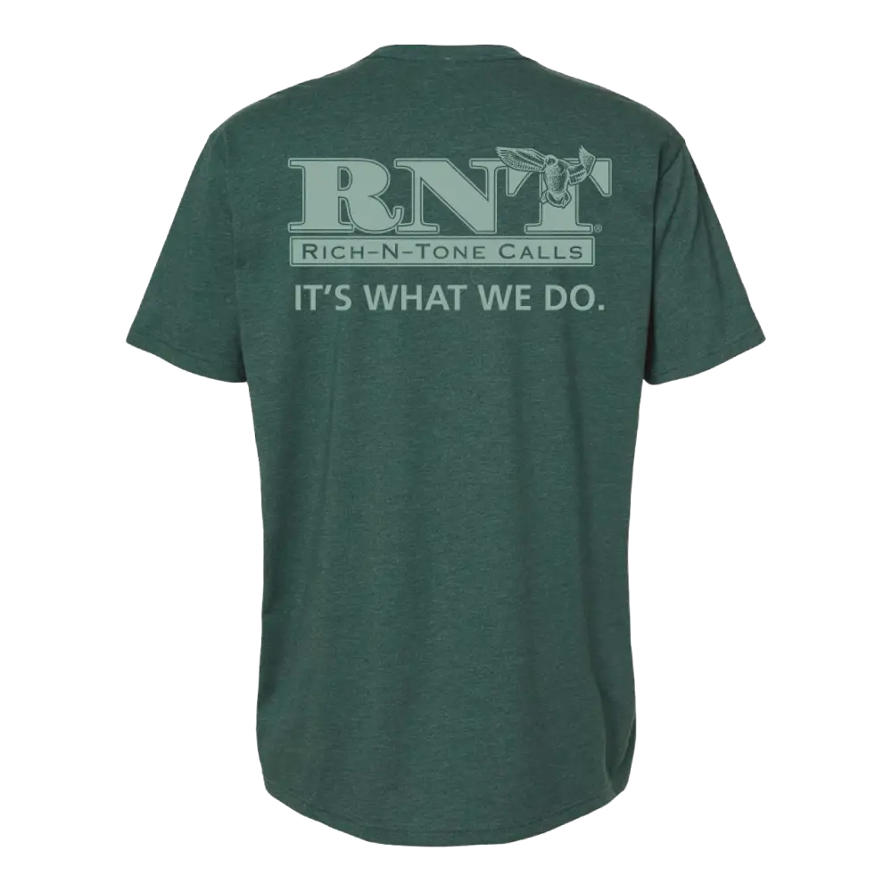 RNT Logo Tee - Forest Green - RNT Calls | High Quality Duck